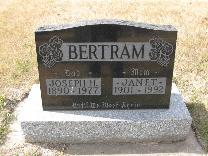 Bertram, Joseph & Janet